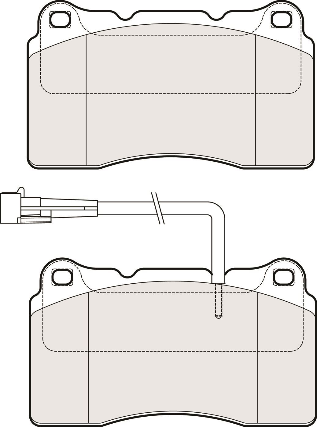 Apec Brake Pads Front Fits Alfa Romeo 166 | eBay UK