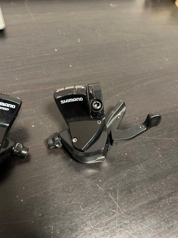 Shimano Tiagra SL-R440 3x9s Flat Bar Road Trigger Shifters | eBay