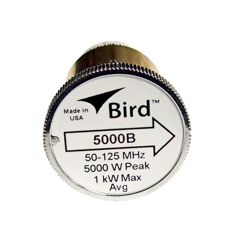 Bird 5000B Plug-in Element 0 to 5000 watts 50-125 MHz for Bird 43 ...