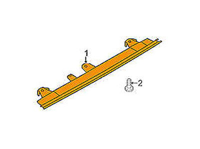 PORSCHE Cayenne 92A Supplémentaire Frein Stop Troisième Feu 95863105010 ...