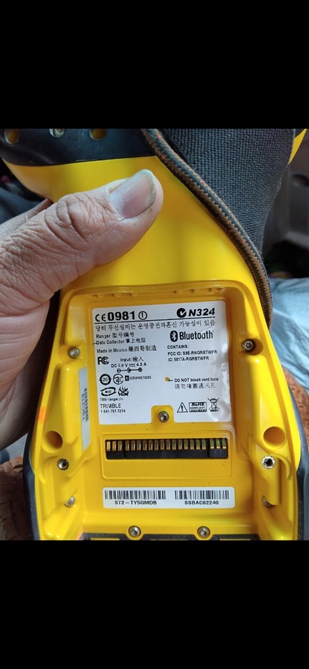 Trimble TSC2 Survey Controller V. 12.50 GPS Robotics Data Collector No ...