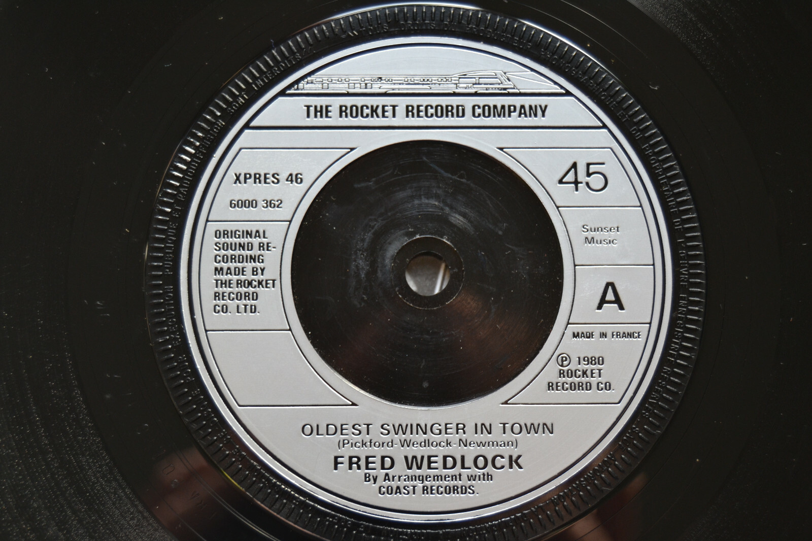 Fred Wedlock - Oldest Swinger In Town 7'' Vinyl 1980 XPRES 46 + 2 ...