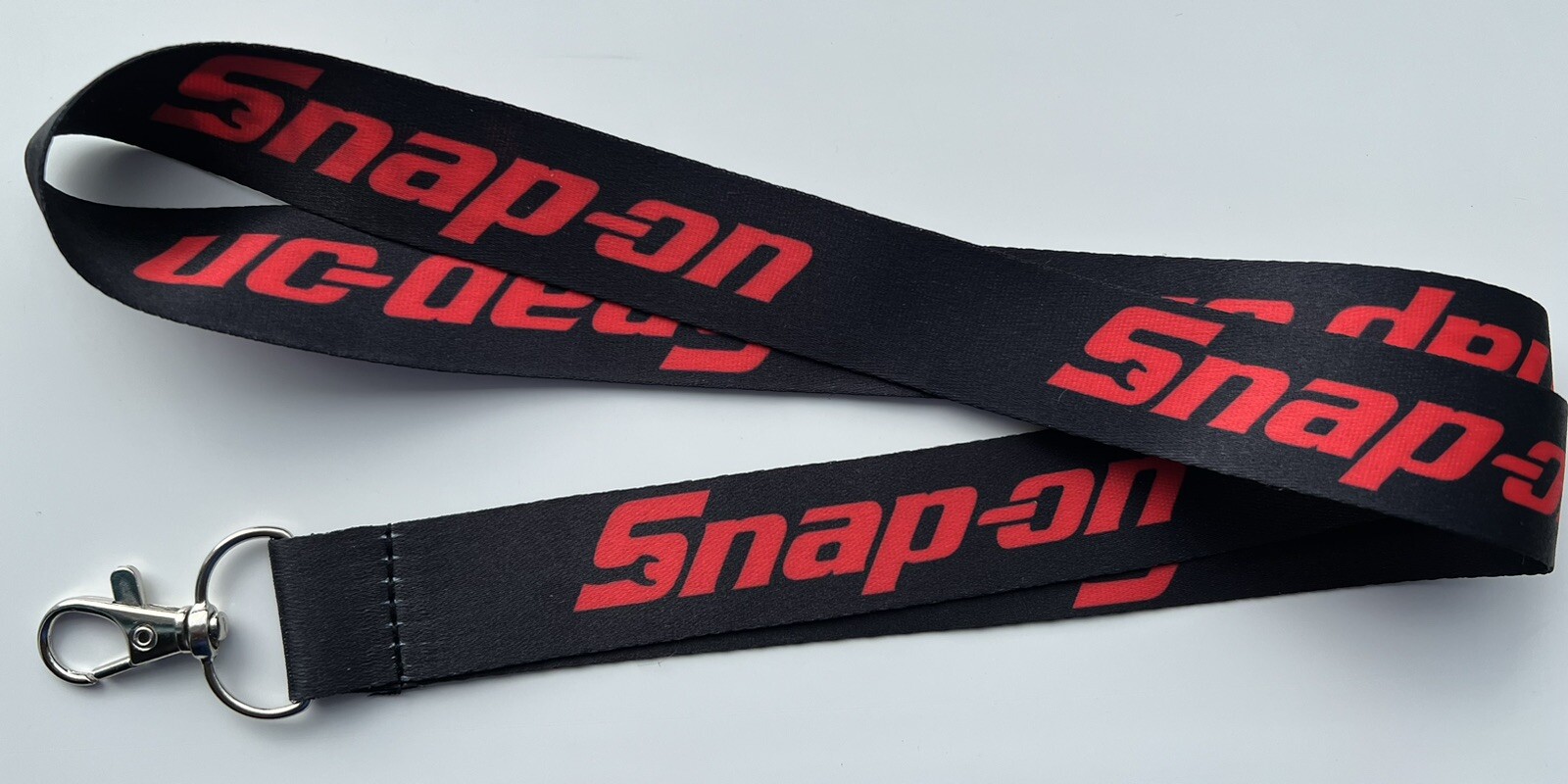 SNAP ON Tools Neck Lanyard Mechanic Diagnostics Spanner Key Ring Chain ...