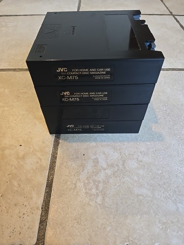 JVC 6 Disc Cd Magazine Cartridges XC-M75 (LOT OF 4) | eBay