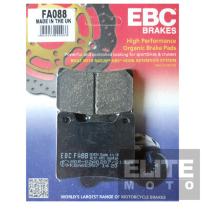 EBC FA088 Organic Rear Brake Pads | eBay UK