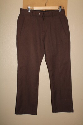 VOLCOM Mens 32"W 29"L brown slacks Pants Combine ship Discount | eBay