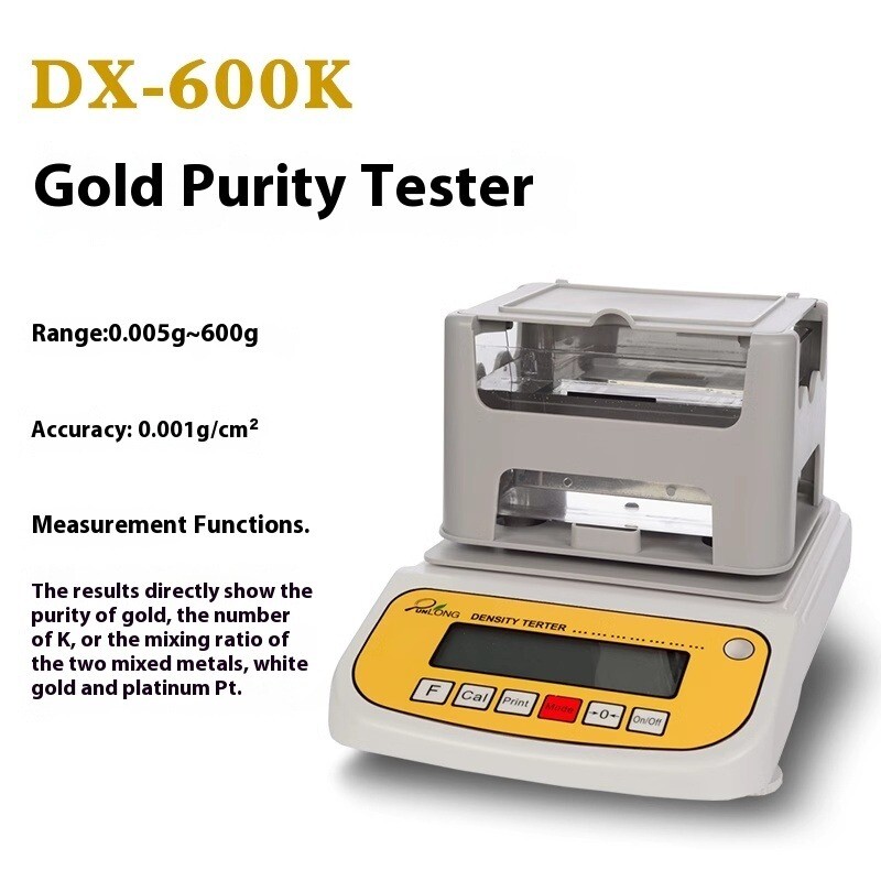 Precious Metals Densitometer Gold Purity Analyser Tester Gold and ...