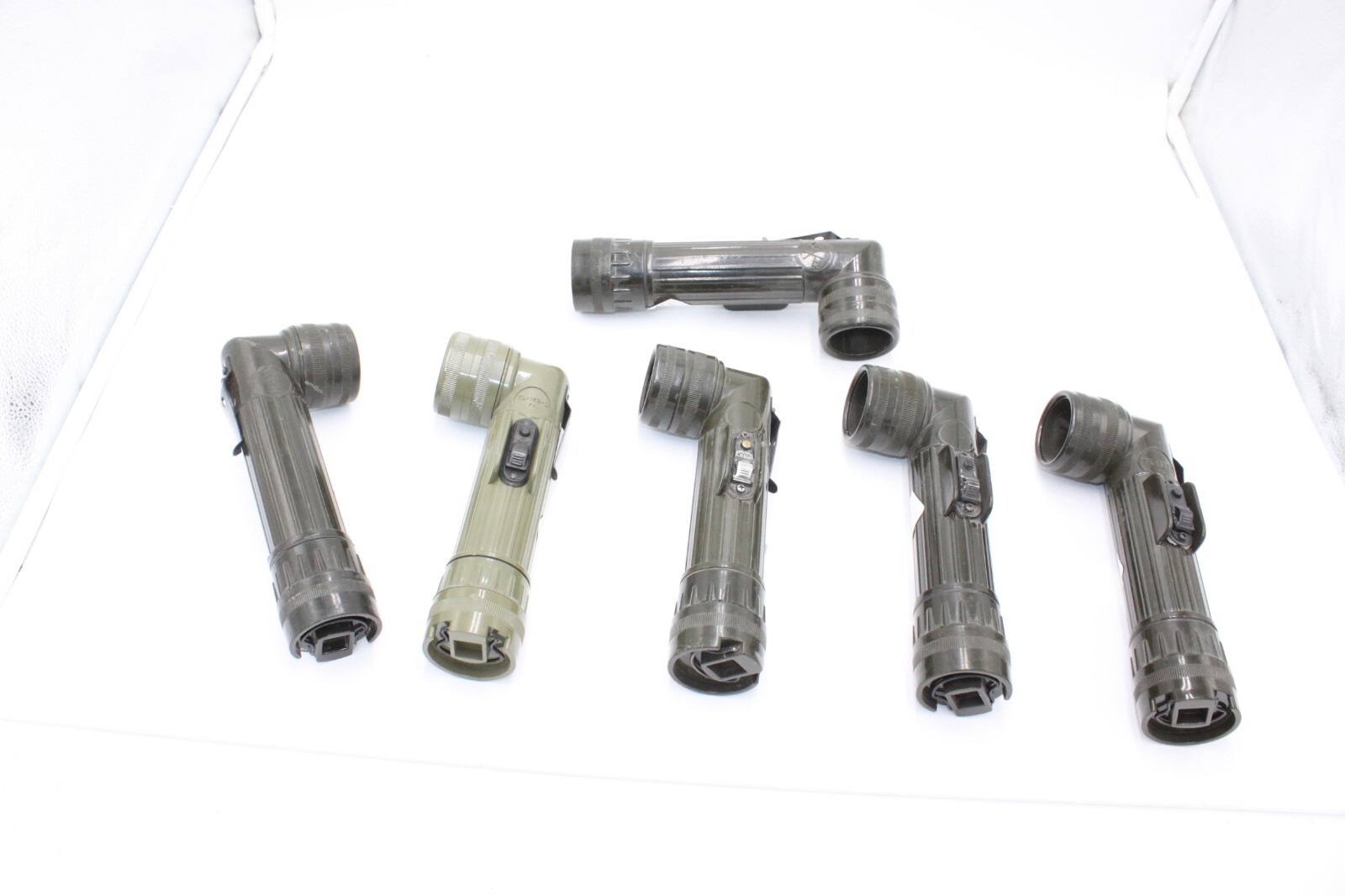 Belgian Military TL122D OD Green Angle Tactical Flashlight Belgium ...