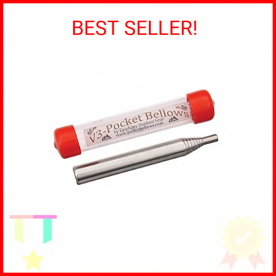 Pocket Bellows - Weatherproof Collapsible Fire Bellowing Tool for ...