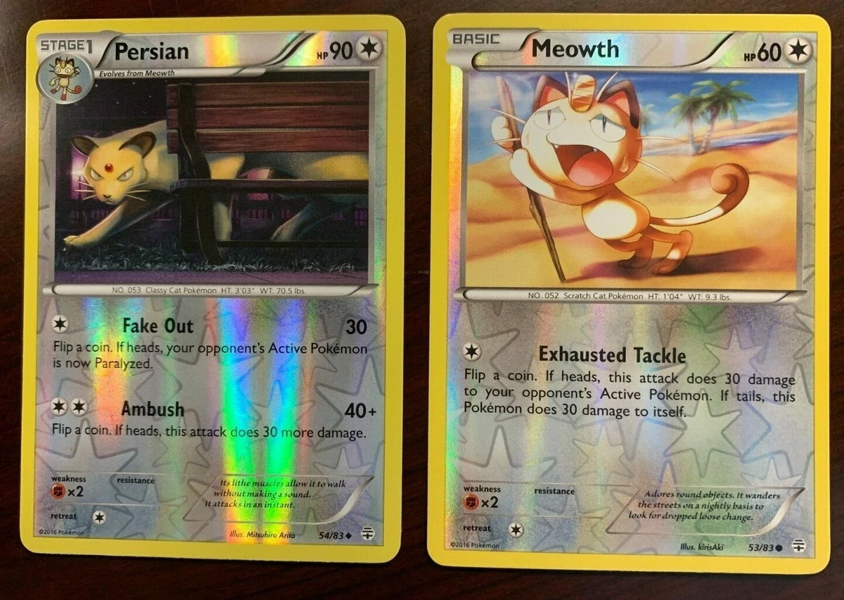 Pokemon Persian Evolution