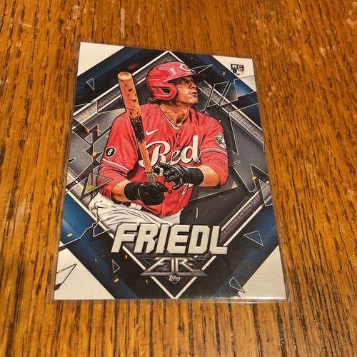 2022 Topps Fire T.J. Friedl Cincinnati Reds RC #86 | eBay
