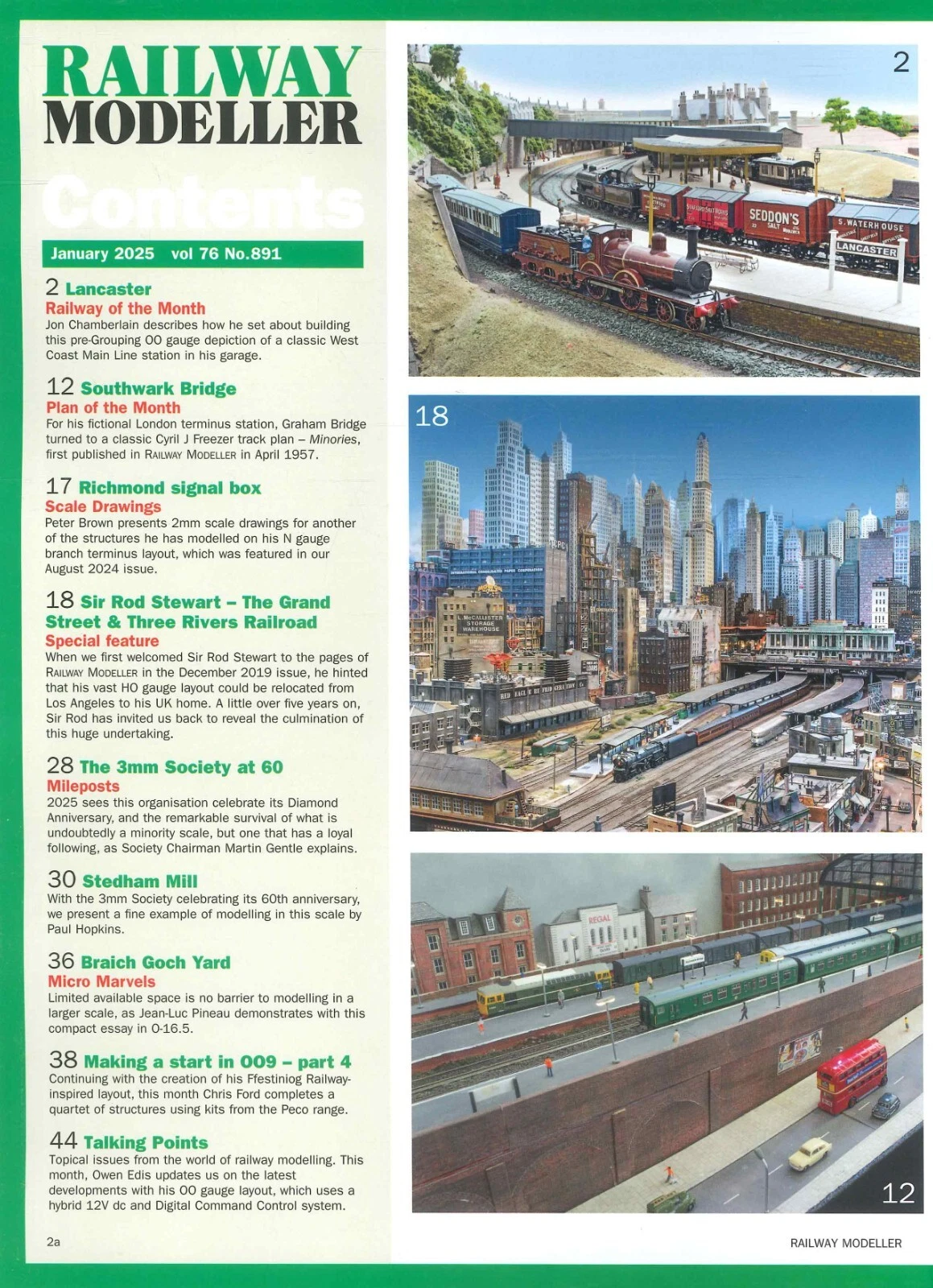 Model Railroader Magazine Rod Stewart