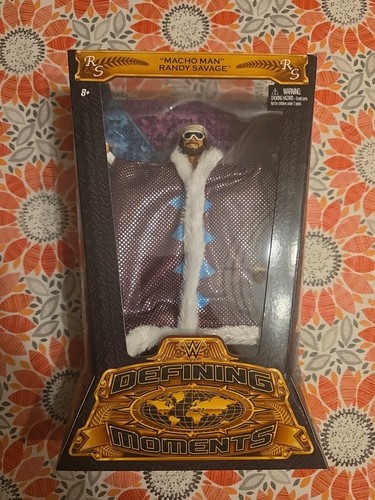 WWE Defining Moments Macho Man Randy Savage Figure Rare Brand New ...