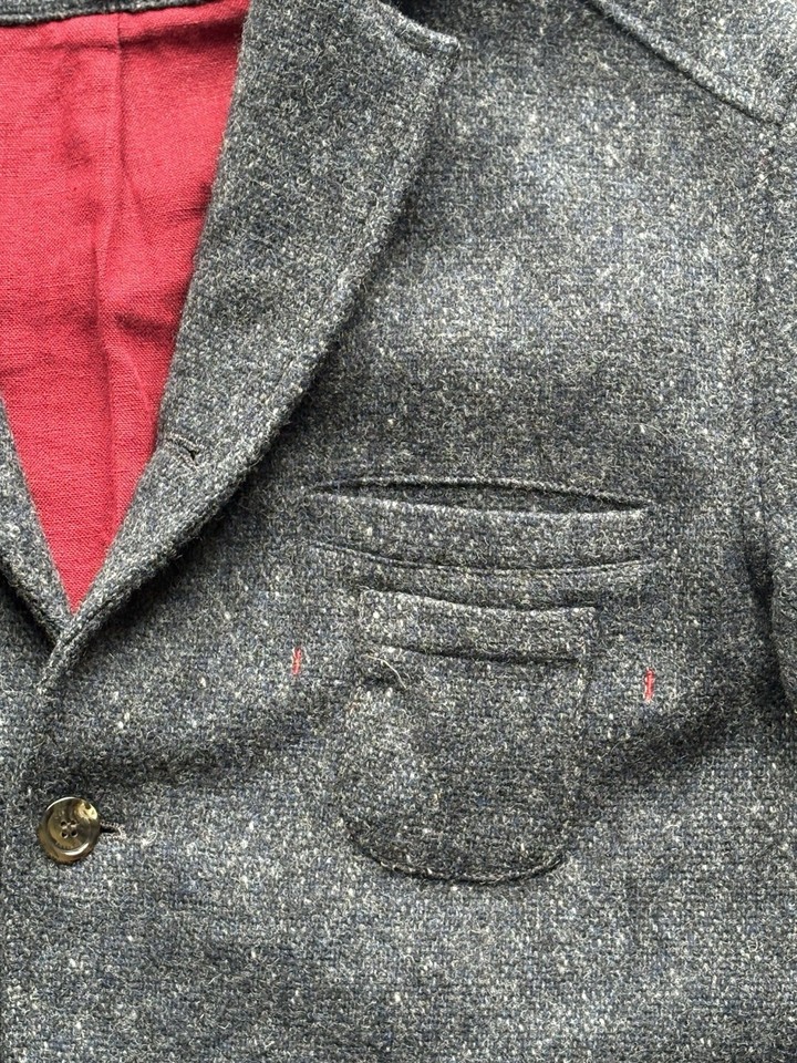Cro Jack Hand Made In England, Modern, Wool / Tweed Jacket - Large (44 ...