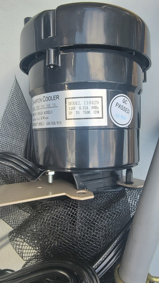 Champion Cooler 110429 Universal Pump W/mesh For MasterCool Evaporative ...