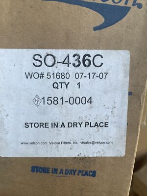 Velcon SO-436C Filter | eBay