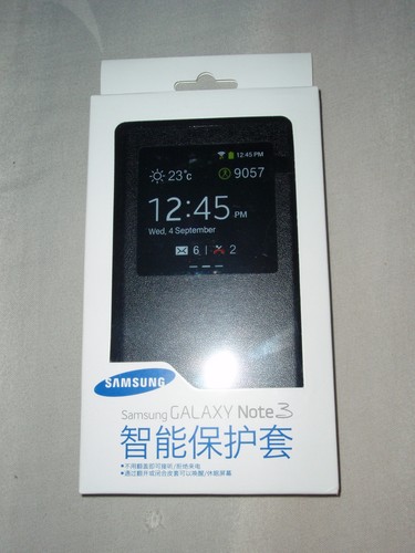 S VIEW COVER SAMSUNG GALAXY NOTE3 NOIR EF-CN900BWEGCN | eBay