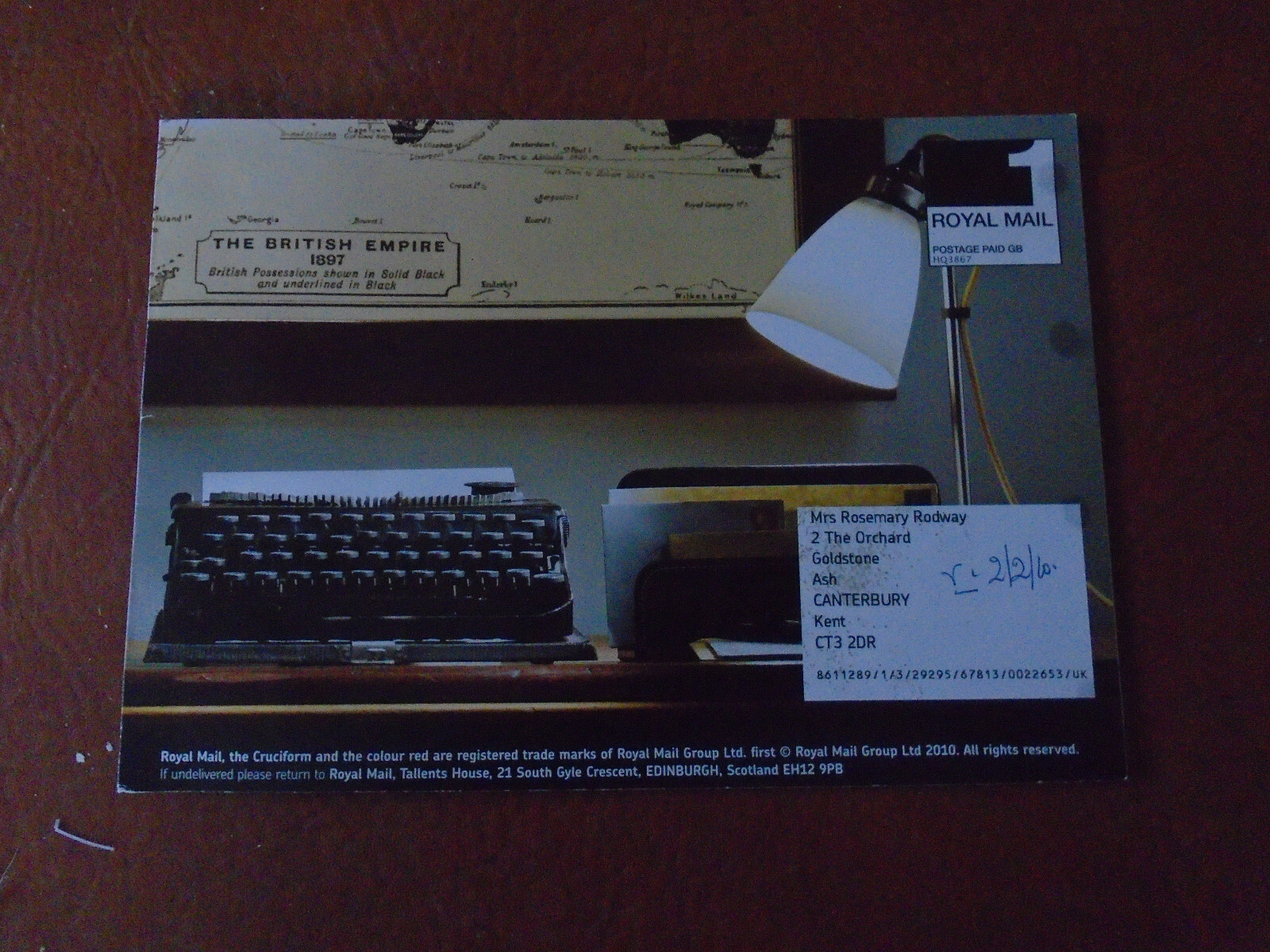 Royal Mail 'FIRST' Leaflet 2010 | eBay UK