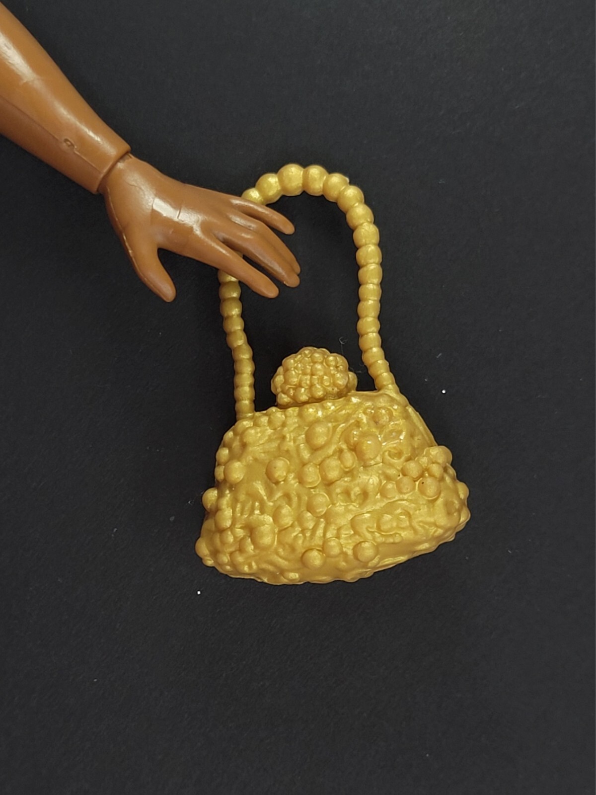 MATTEL GOLD MINI BAG PURSE BARBIE FASHIONISTAS ACCESSORY FASHION ...