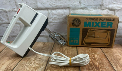 GE Custom Portable Hand Mixer Model M20 | eBay