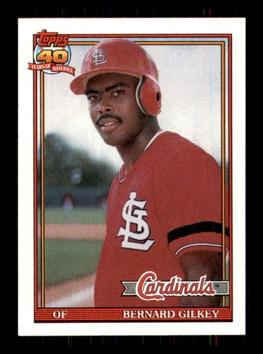 1991 Baseball Topps Bernard Gilkey St. Louis Cardinals #126 | eBay