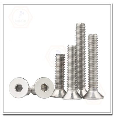 M8/M10/M12/M16 Allen Hex Socket Sunk Head Screw Flat Head Bolts 304 ...