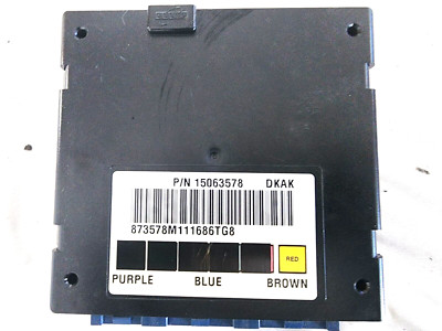2002-2005 Chevrolet Astro BCM Body Control Module 15063578 | eBay