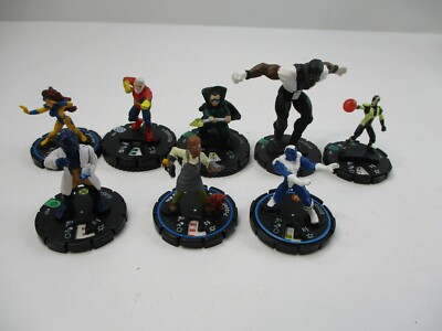 8 WizKids Miniature Marvel/DC Hollywood Beast Hardball Goliath Moleman ...