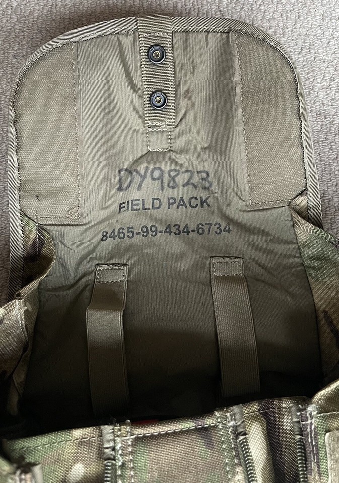 British Army MTP Field Pack Haversack Molle Ex Mod Surplus Respirator ...