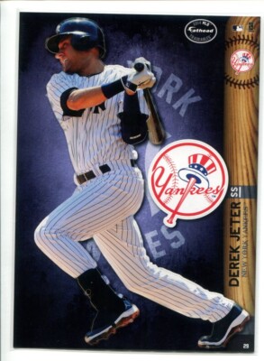 2014 Fathead Tradeables Derek Jeter Jumbo 5x7 ⚾ Yankees | eBay