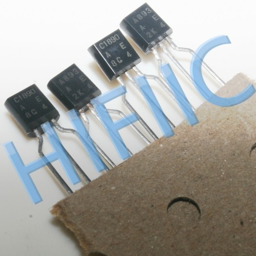 1Pairs 2SA893AE 2SC1890AE 2SA893 2SC1890 (A893 C1890) transistors TO92 ...