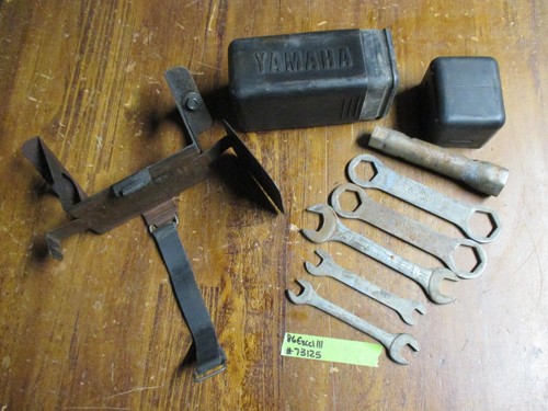 Vintage 86 Yamaha Excel III 3 340 Snowmobile Tool Box & Tools Toolbox ...