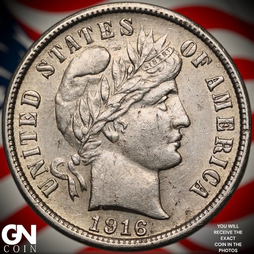 1916 S Barber Dime A4595 | eBay