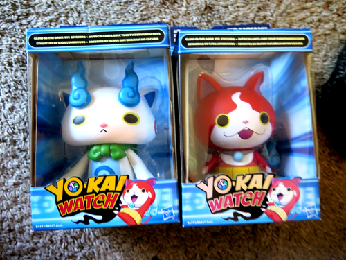 NEW 2 Yo-Kai Watch Figures - KOMASAN & JIBANYAN | eBay