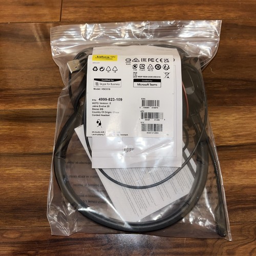🎧 Jabra Evolve 20 UC Stereo Headset (Model HSC016) | eBay