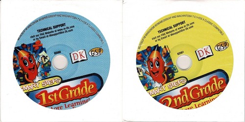 DK Smart Steps 1st Grade & DK Smart Steps 2nd Grade Win New XP 2 New Cd ...