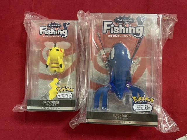 Pokemon Fishing Lure Pikachu DUO Slow Jitter Type 22g Made in Japan for ...