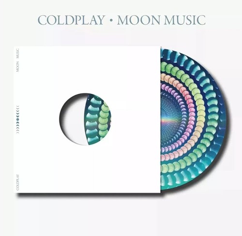 COLDPLAY - MOON MUSIC ZOETROPE NUMBERED VINYL LP VINILE MINT NUOVO. PRE ...