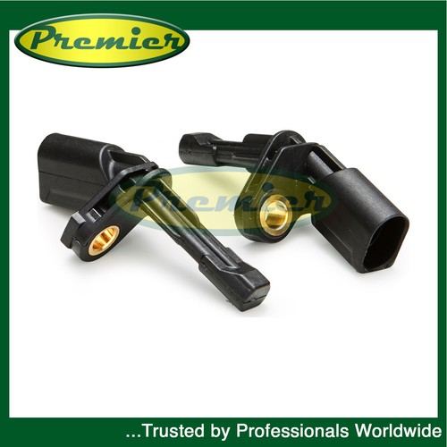 Premier 2x ABS Wheel Speed Sensors Rear For Audi A3 TT VW Golf Passat ...