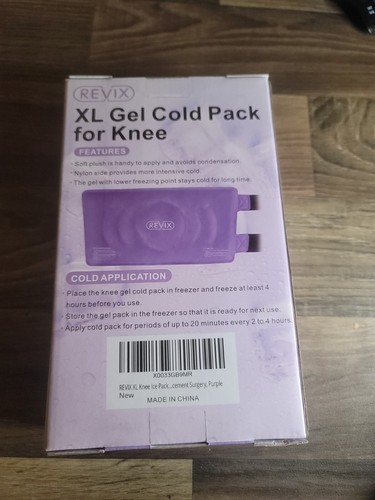 REVIX XL Knee Ice Pack Wrap Around Entire After Surgery and X-Large ...