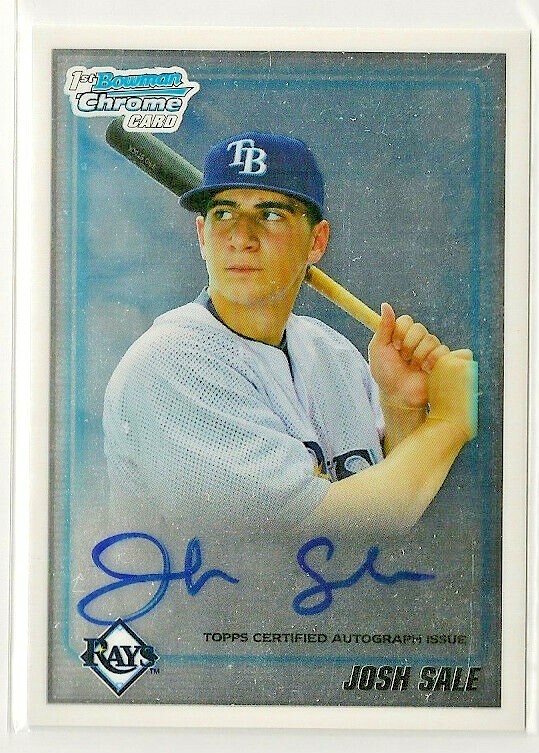 Josh Sale 2010 Bowman Chrome Draft Picks Prospect Autograph Auto TAMPA ...