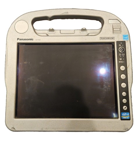 Panasonic CF-H2 Rugged Tablet Computer i5-3427U 4GB 256G WiFi Windows 7 ...