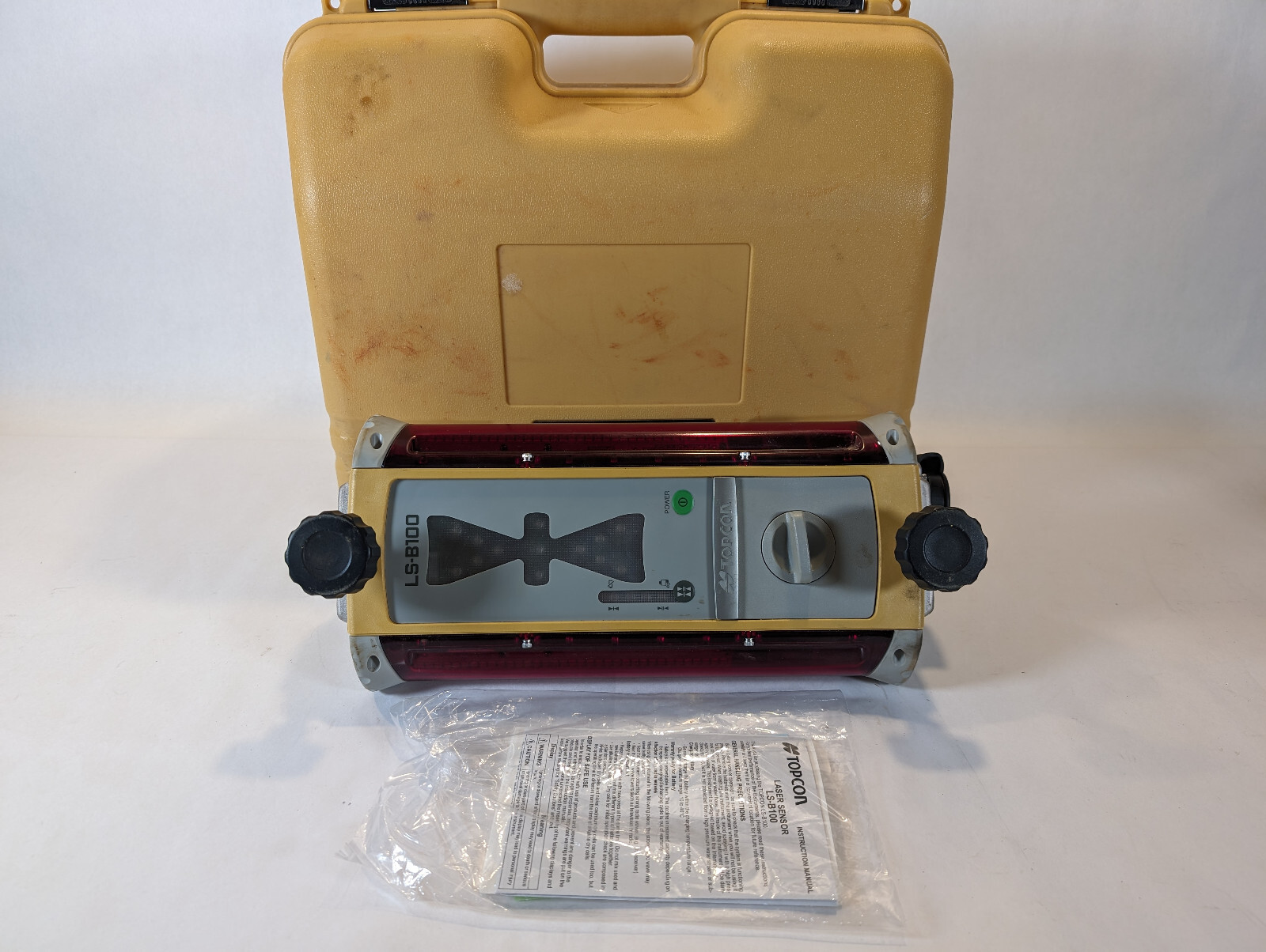 Topcon ls-B100 Laser Level Receiver - Backhoe, Dozer, Trimble, Spectra ...