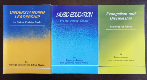 Lot 3 George Janvier Christian Books Understanding Leadership African ...