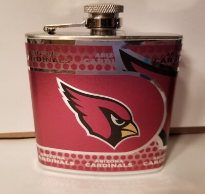 NFL Arizona Cardinals 6oz Hip Flask with Hi-Def Metallic Wrap | eBay