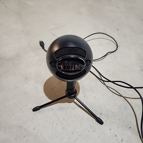 Blue Snowball iCE Cardioid Condenser Wired USB Plug 'n Play Microphone ...