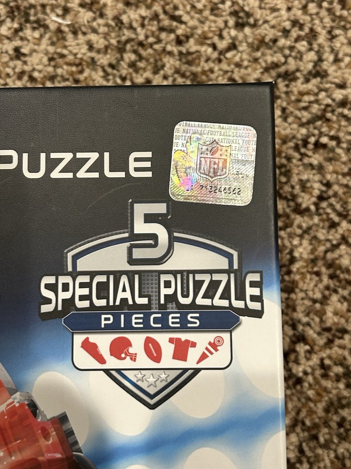 NFL Helmet 500 Piece Shaped Puzzle NFL Teams Sealed all 32 nfl team ...