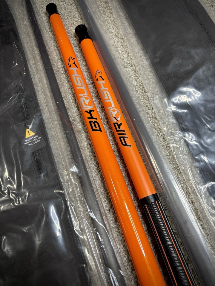 Predator BK Rush Pool Break Cue - Airrush Jump Cue Orange | eBay