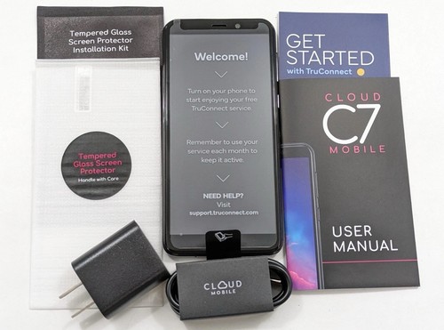 Cloud Mobile Stratus C7 - 16 GB - Black (TruConnect) for sale online | eBay