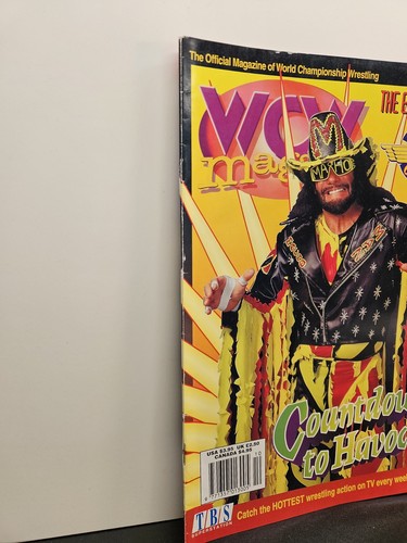 WCW Wrestling Magazine #20 Macho Man Randy Savage October 1996 - NICE ...